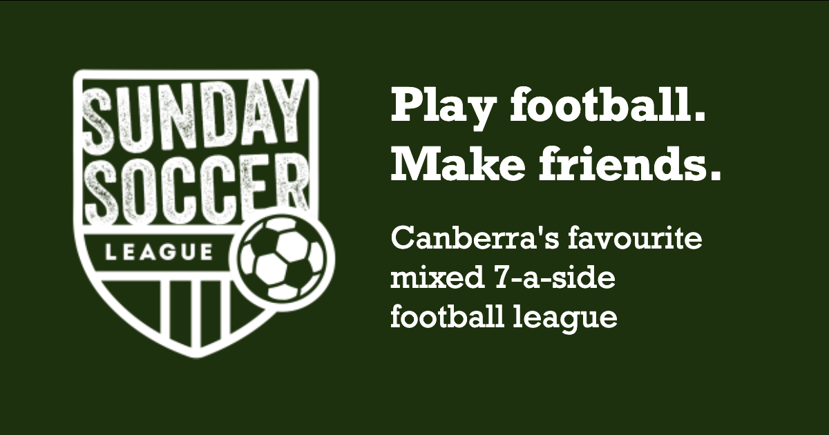 Sunday Soccer League - Get involved